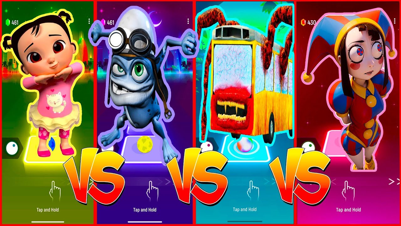 Cocomelon Baby 🆚 Crazy Frog 🆚 Bus Eater 🆚 Amazing Digital Circus Pomni ...