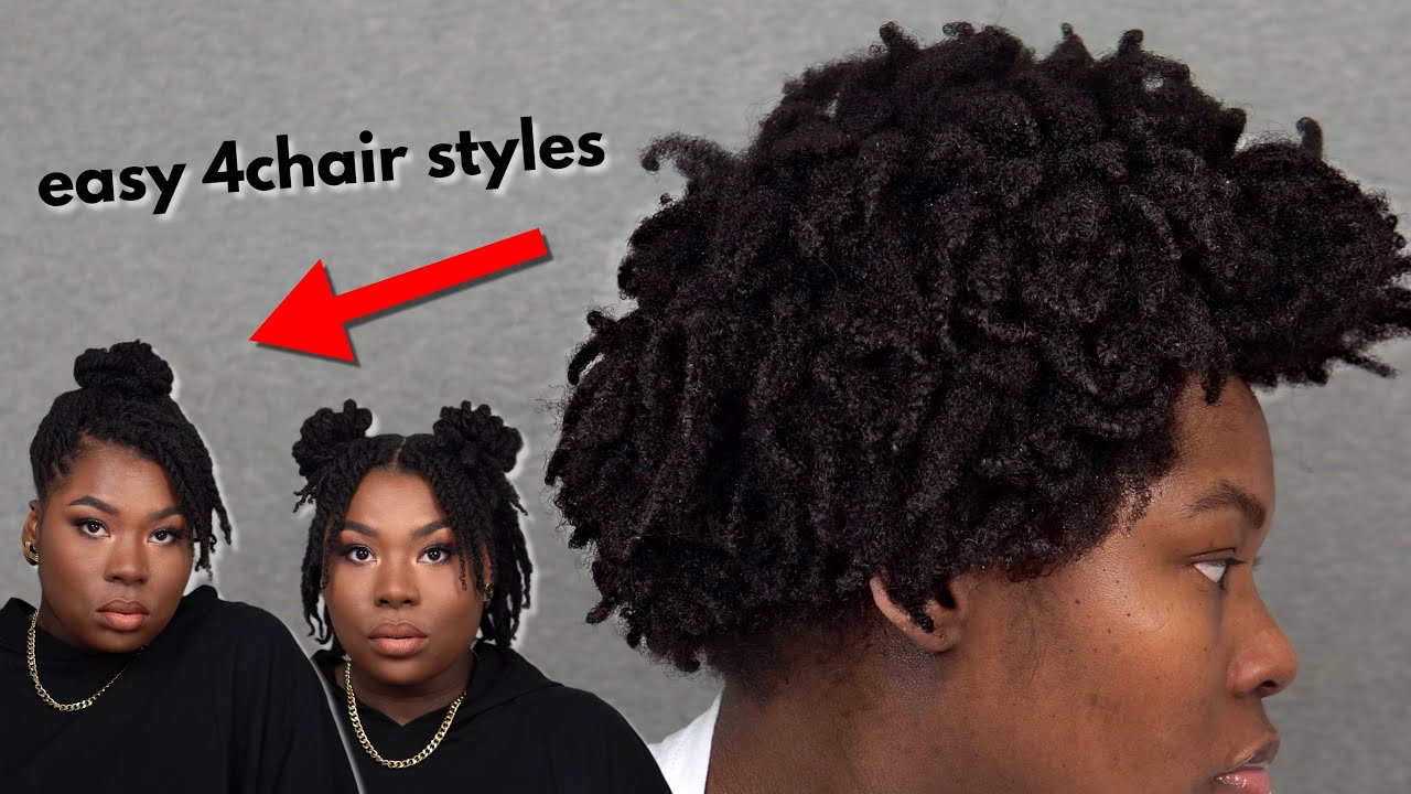 I have 4z hair and this is how I style it........(quick + easy hair ...