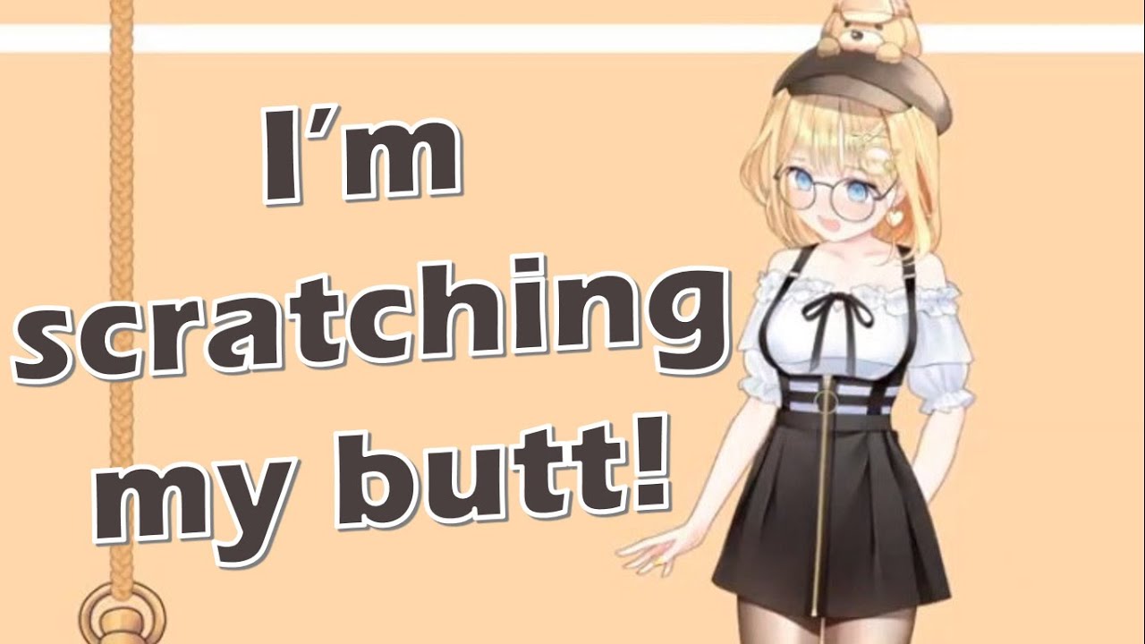 Amelia can now scratch her butt - YouTube