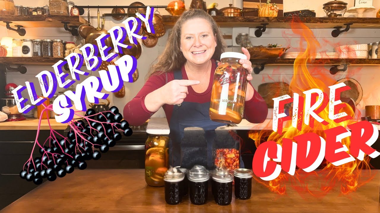 Winter is Coming! Emergency Prep: Fire Cider & Elderberry Syrup to ...