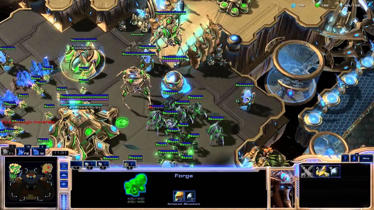Gold Ranked Starcraft 2 PvT: Incoming Harass - YouTube