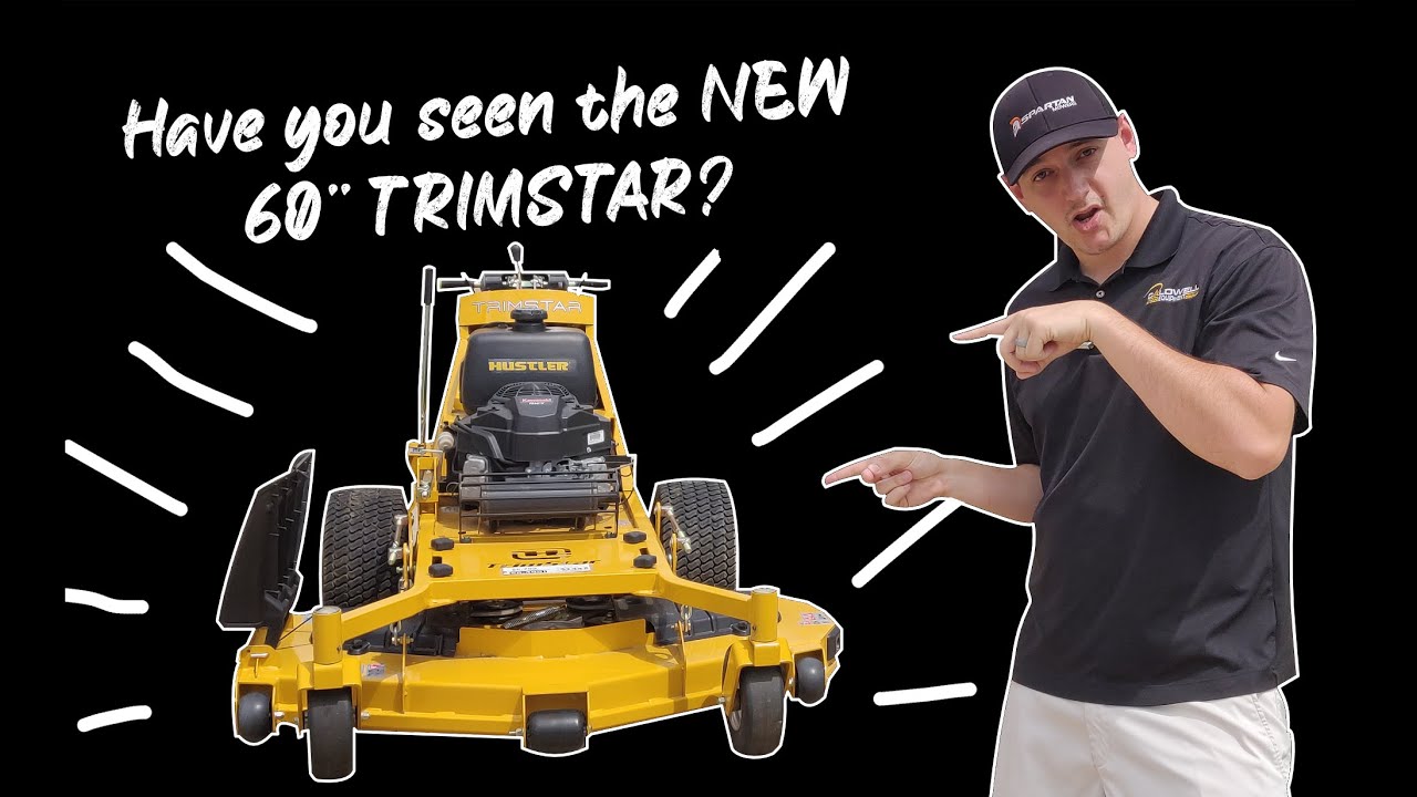 Check out the NEW 60" Hustler TRIMSTAR! - YouTube