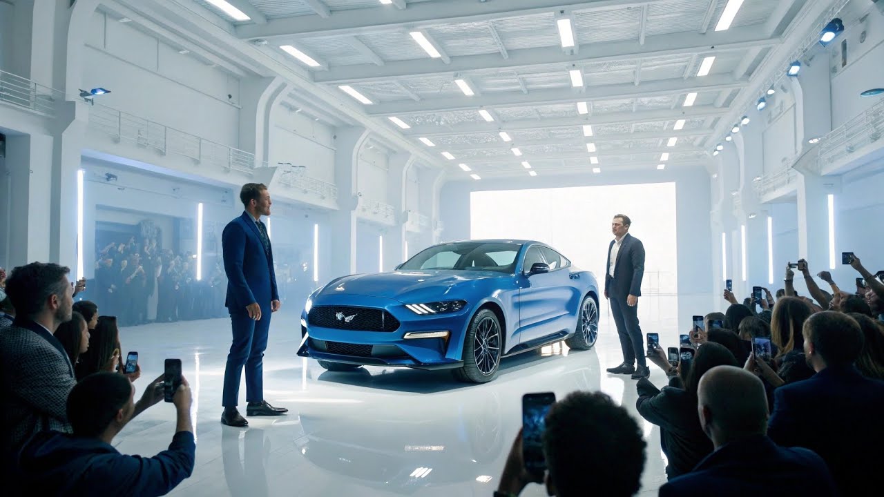 "Ford Mustang Blue 💙 | Most Stunning & Viral Car Look 2025 | Dream Car ...