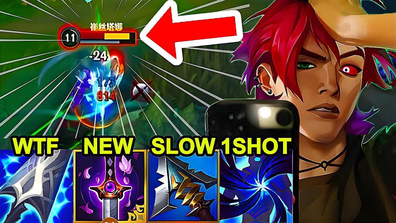 Wild Rift China Kayn Jungle - 20KILL Carry - New Blue Kayn Manamune ...