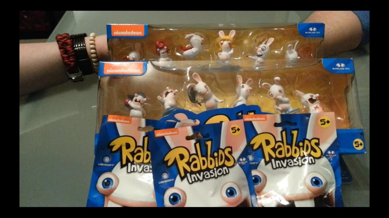 McFarlane - Rabbids Invasion Series 2 Blind Bags and Figure Packs - YouTube