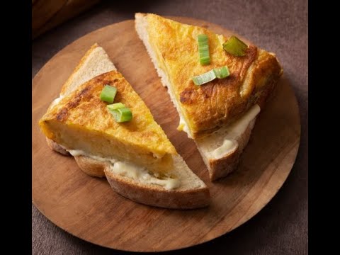 The ULTIMATE Bread Omelette Breakfast Recipe - YouTube