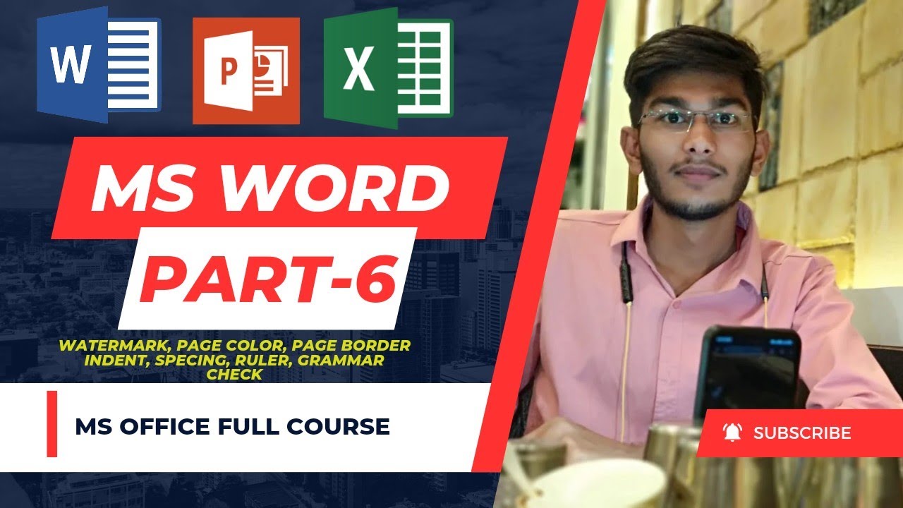 MS WORD का पूरा कोर्स सीखे ll Learn MS Word Full Course ll Part-6 - YouTube