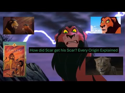 How did Scar get his Scar? Every Origin Explained - YouTube
