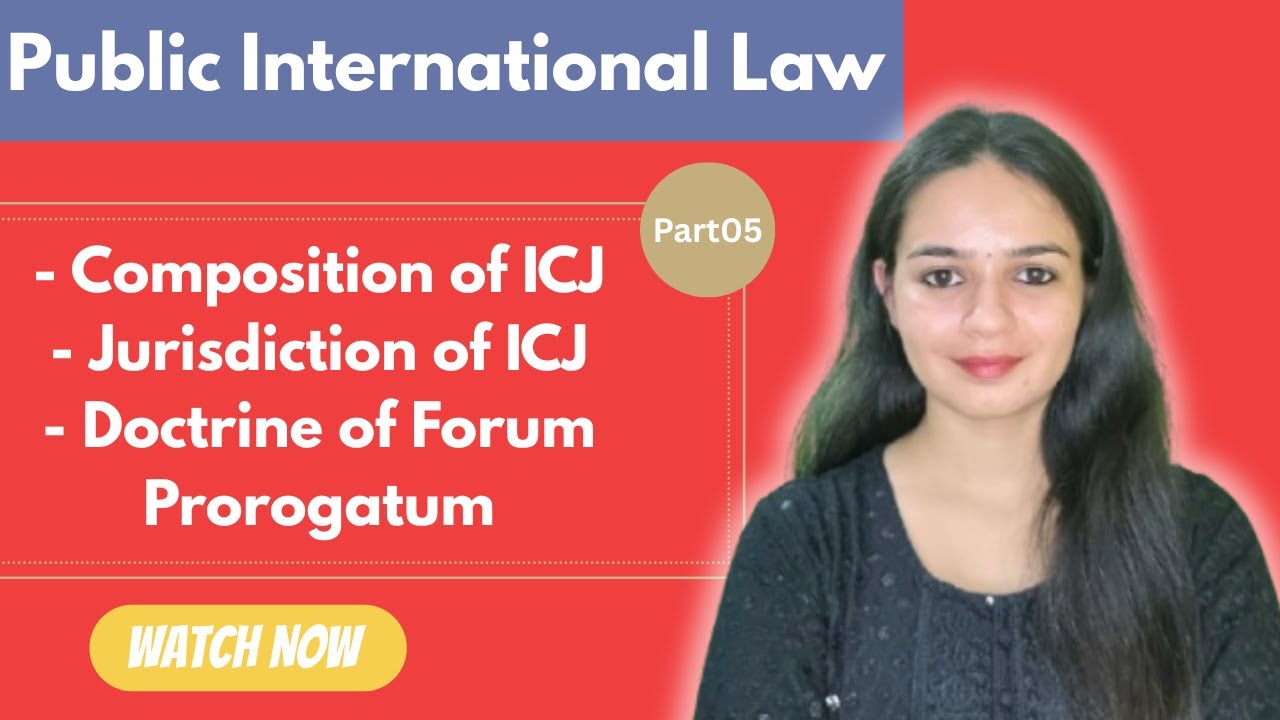 International Court of Justice (Part05). UGC NET & JRF Dec2025. - YouTube