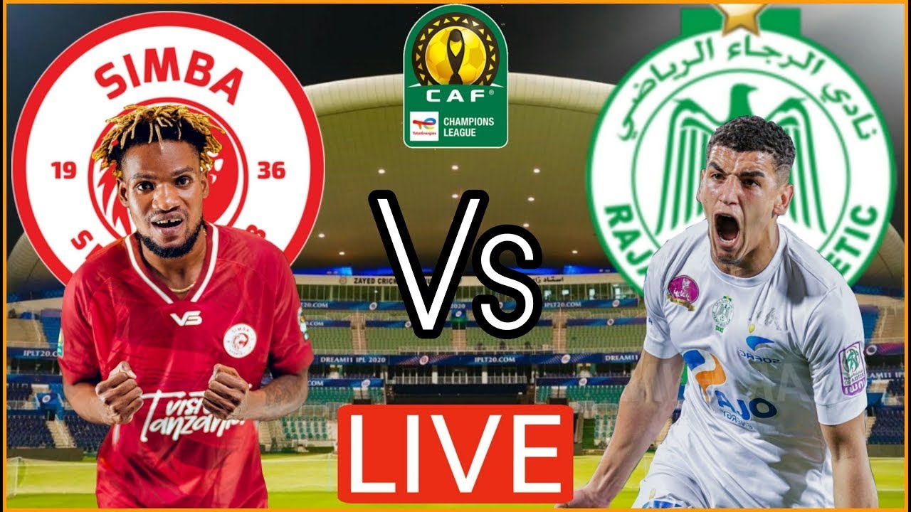 🔴#Live: SIMBA vs RAJA CASABLANCA - YouTube