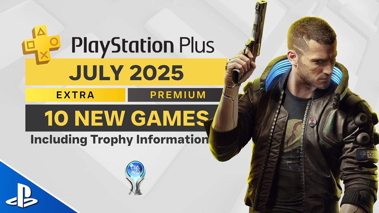 PlayStation Plus Extra & Premium July 2025 - YouTube