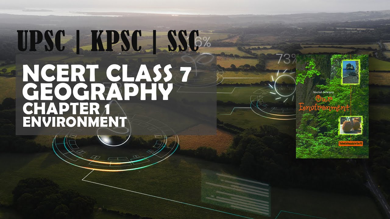 ENVIRONMENT | CHAPTER 1 |GEOGRAPHY NCERT CLASS 7 | i-TUTOR IAS ACADEMY ...