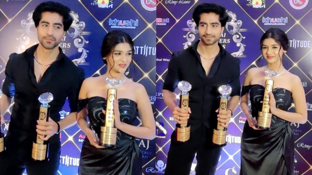 Pranali Rathod And Harshad Chopda Winning The Mumbai Achievers Awards ...