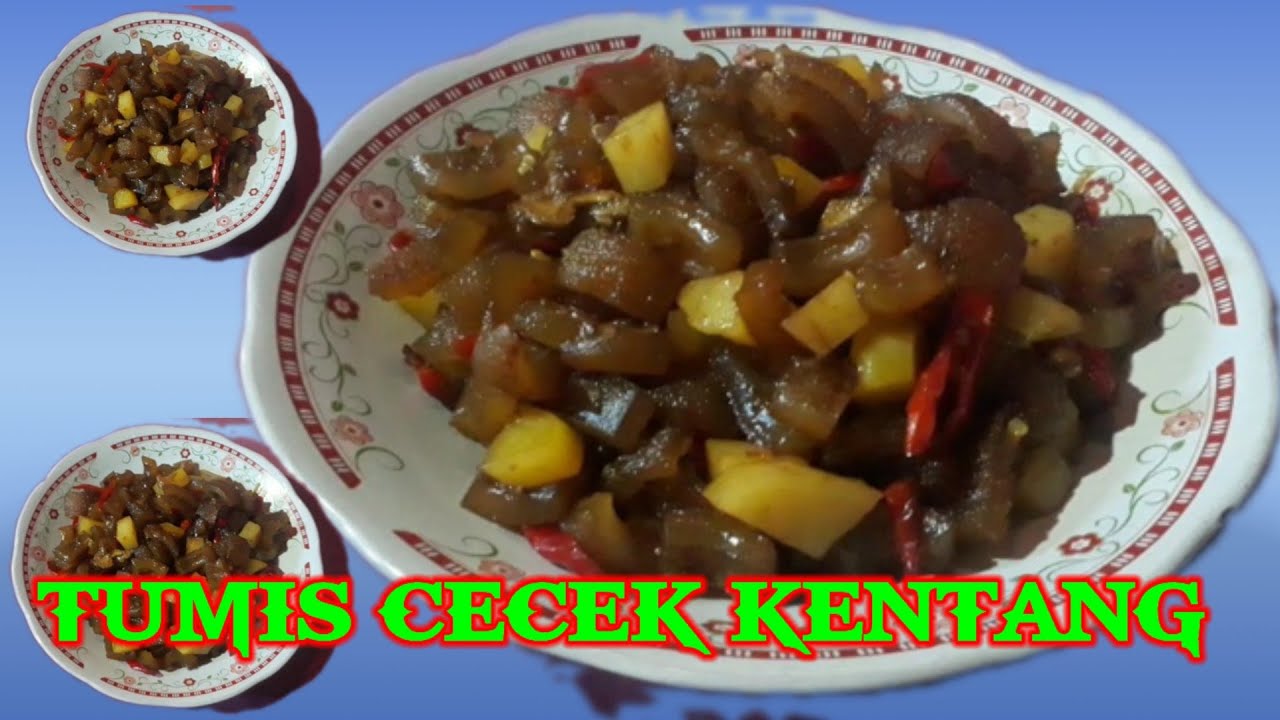 oseng oseng cecek kecap pedas - YouTube
