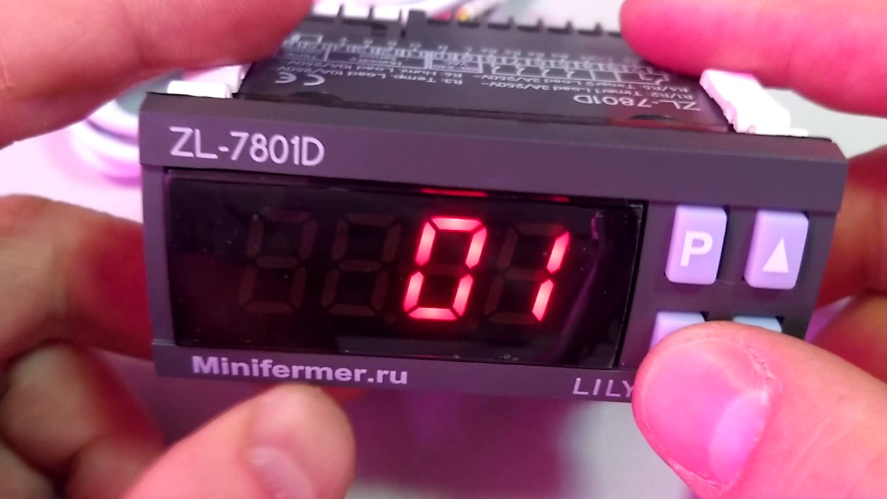ТЕРМОРЕГУЛЯТОР LILYTECH 7801D \\ Обзор и настройка \ выбор для ...