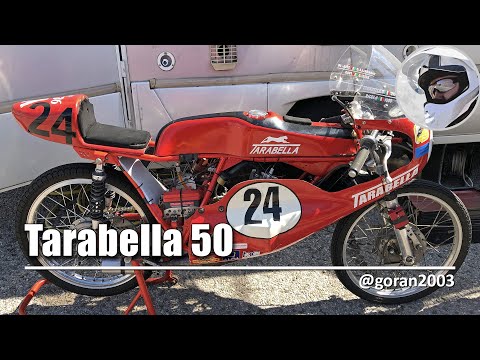 Tarabella 50 – Rennmotorrad mit 50 cm³ Hubraum aus Massa, Italien, Ende der 70er Jahre.
