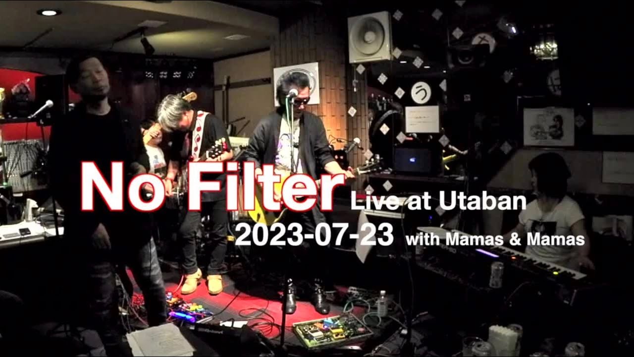 2023-07-23 No Filter Live at UTABAN - YouTube