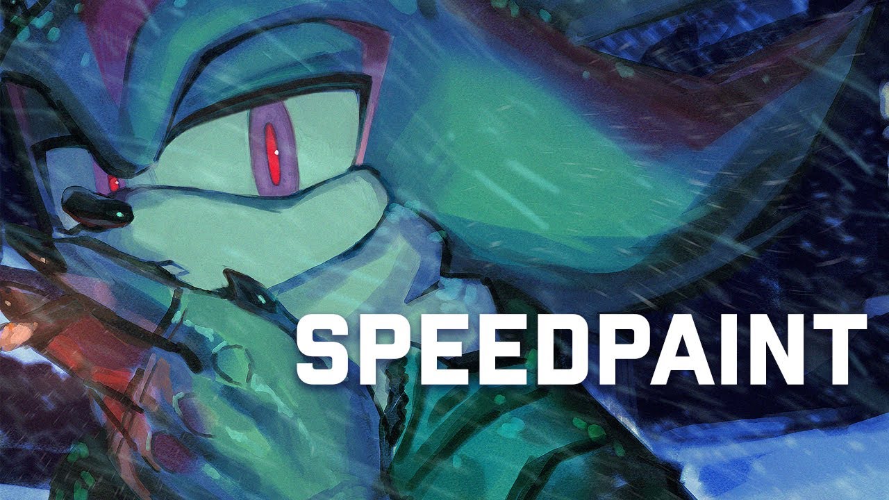 Shadow AU | Speedpaint - YouTube