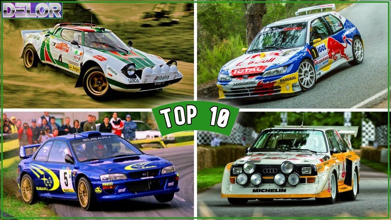 | TOP 10 VOITURES DE RALLYE | - YouTube