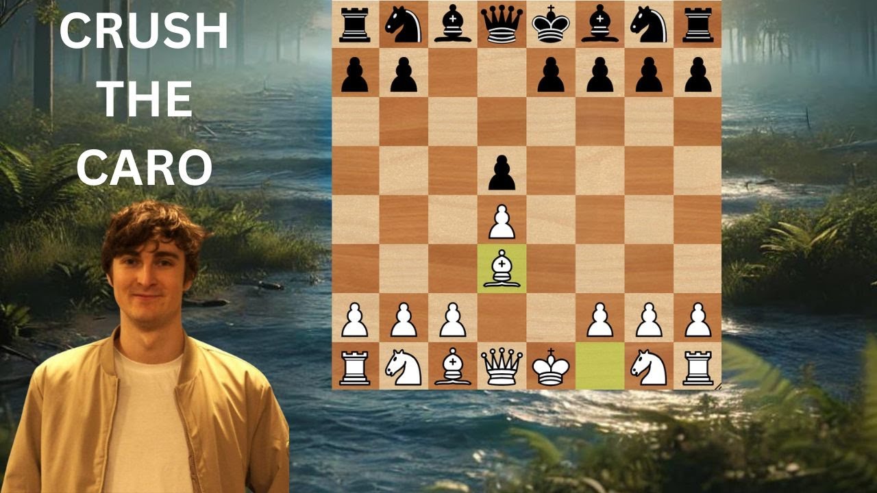Crush The Caro-Kann - FULL Repertoire by Grandmaster - YouTube