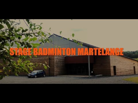 Stage Badminton Martelange 2019