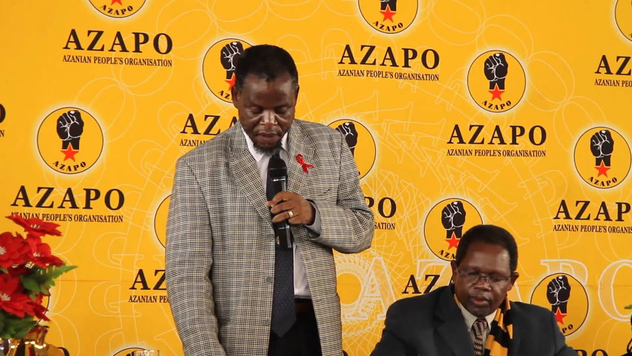 Azapo President National Council Speech part1.mp4 - YouTube