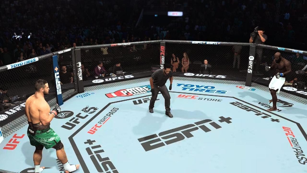 UFC 5 HE GOT WRECKED AND RAGE QUIT - YouTube