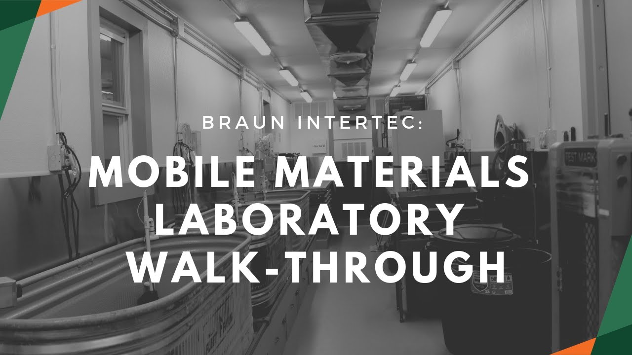 Braun Intertec Mobile Materials Laboratory Walkthrough - YouTube