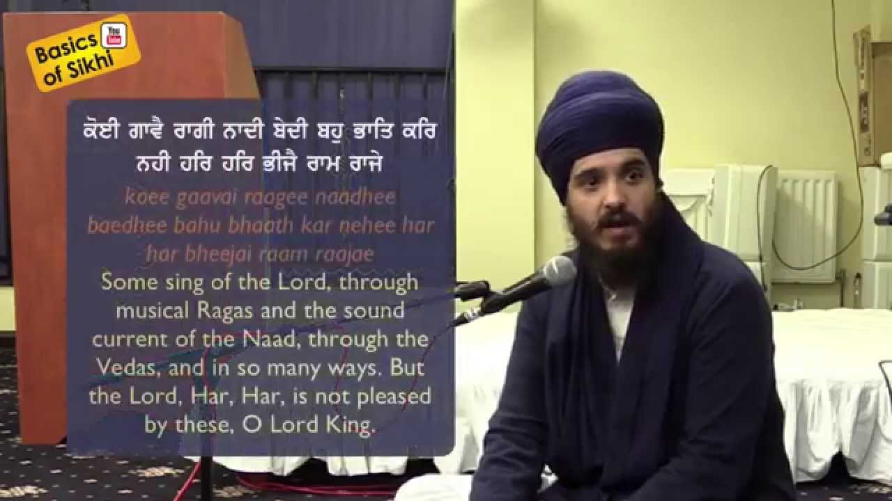 How did Guru Sahib decide which Raag to write Gurbani in? - YouTube