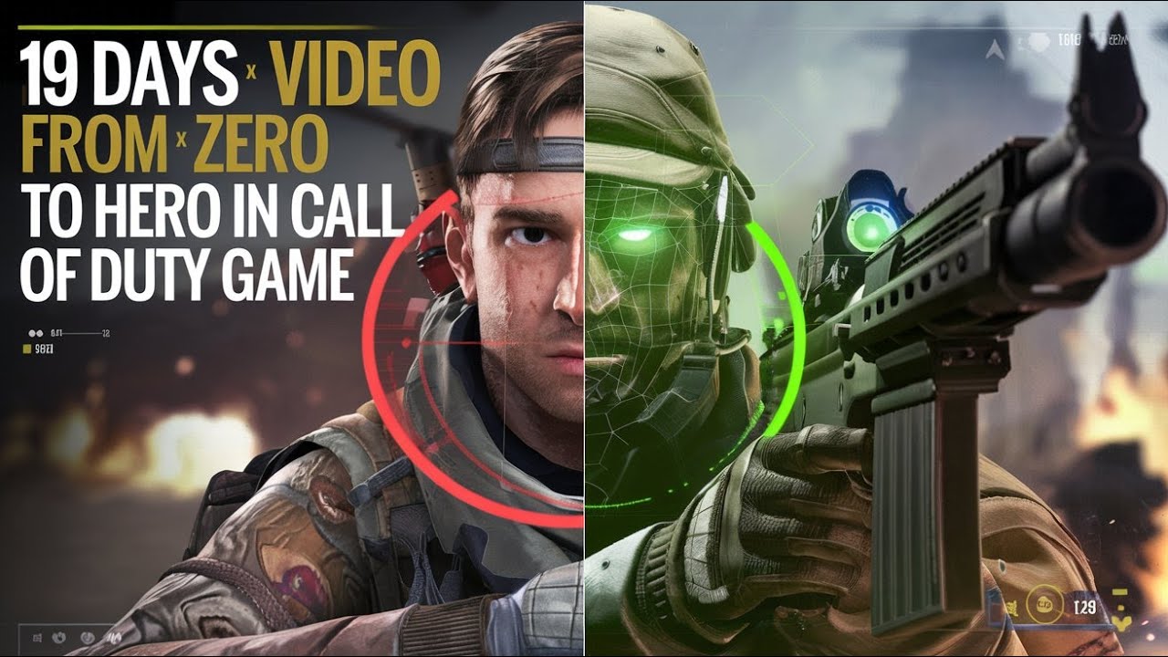 19 Days Video From Zero to Hero| The Struggle is Real |Call of Duty ...