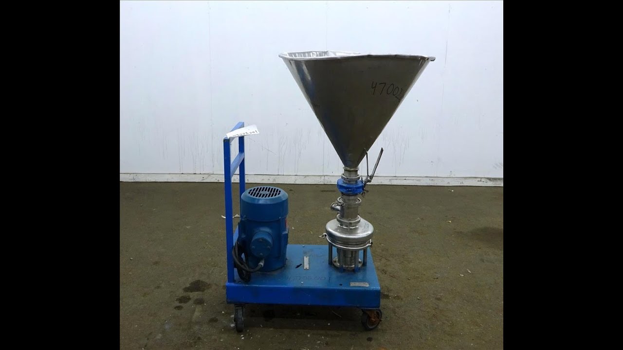 Used- Tri-Clover Tri-Blender, Model F3218MD - stock # 47002001 - YouTube