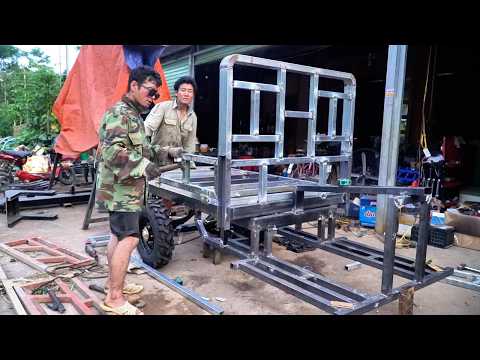 Two young men spent 15 days building their dream car from an idea. Part 2