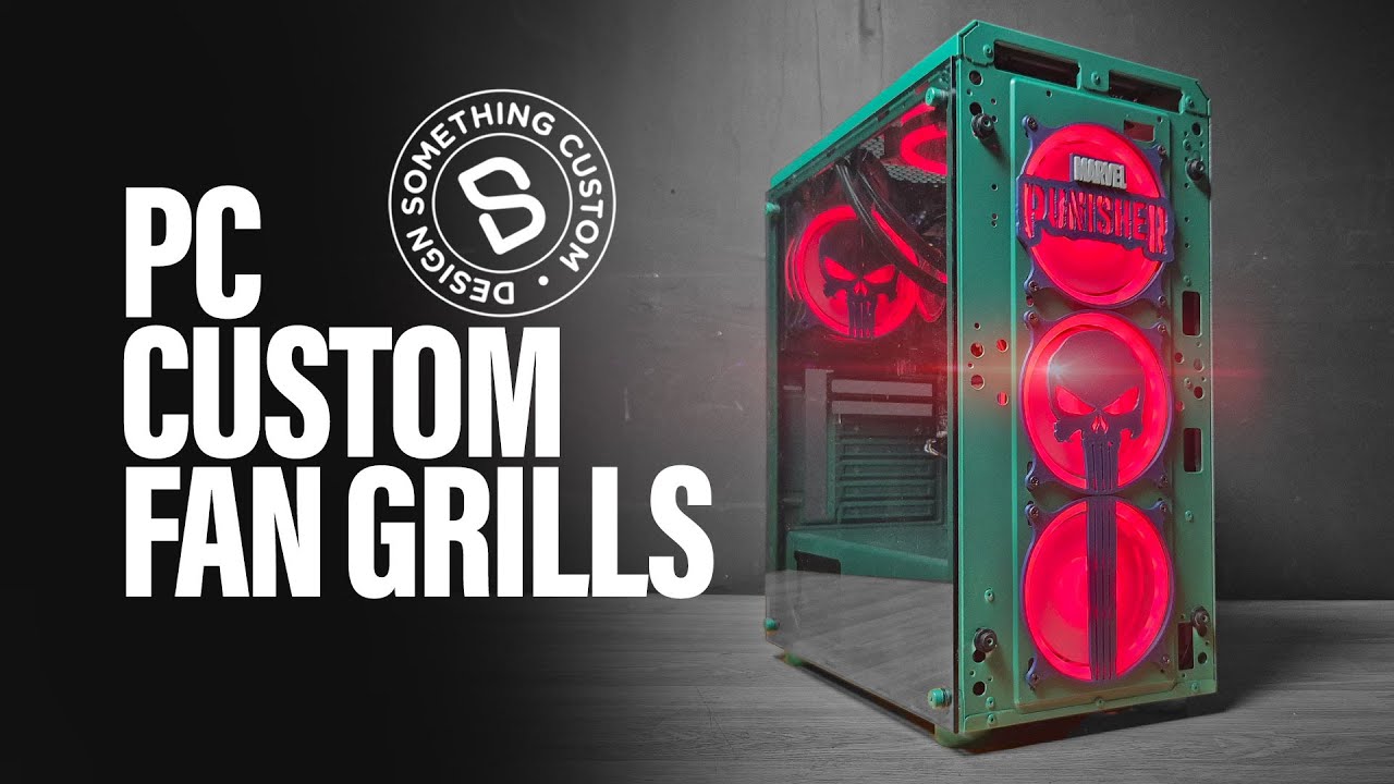 PC Custom Fan Grills - YouTube