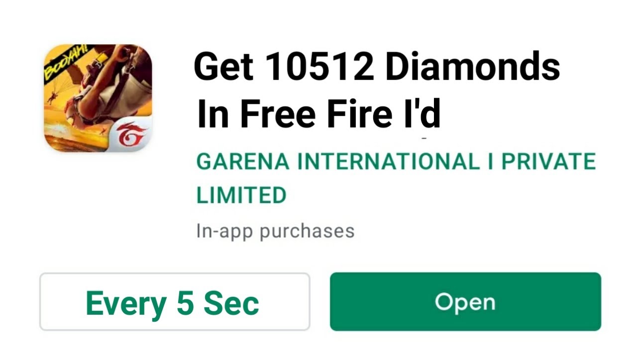 How To Get Free Diamond In Free Fire Id || Get Free Diamond All Bundles ...