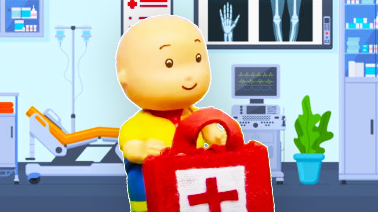 Caillou o Médico | Caillou em Português - WildBrain - YouTube