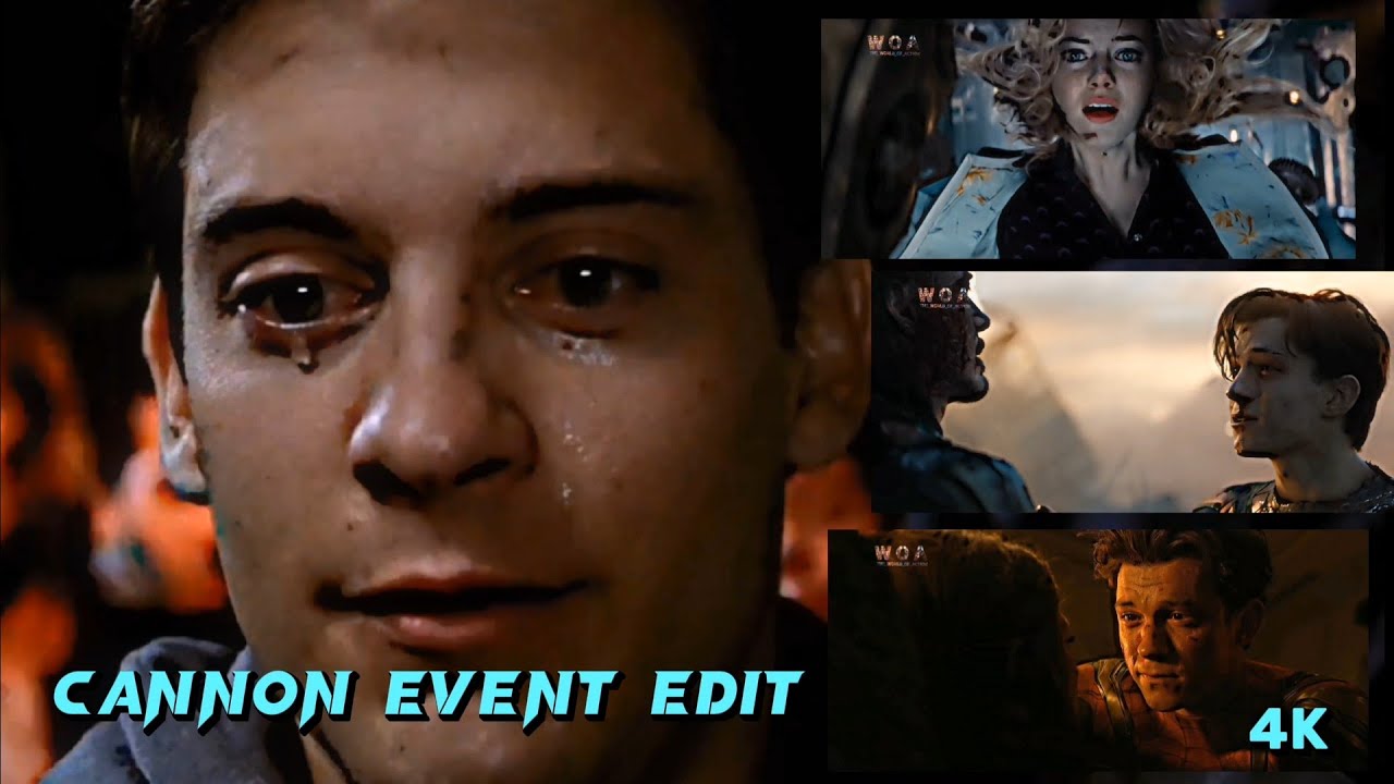 Cannon Event Spider Man Edit | Spiderman in 4K | Marvel in 4K ...