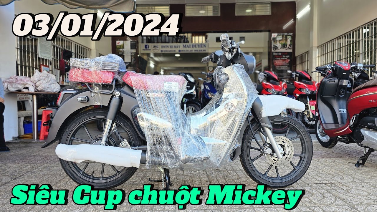 Super Cub C125 chuột Mickey đã có chủ mới! CH Mai Duyên | Khải Phạm # ...