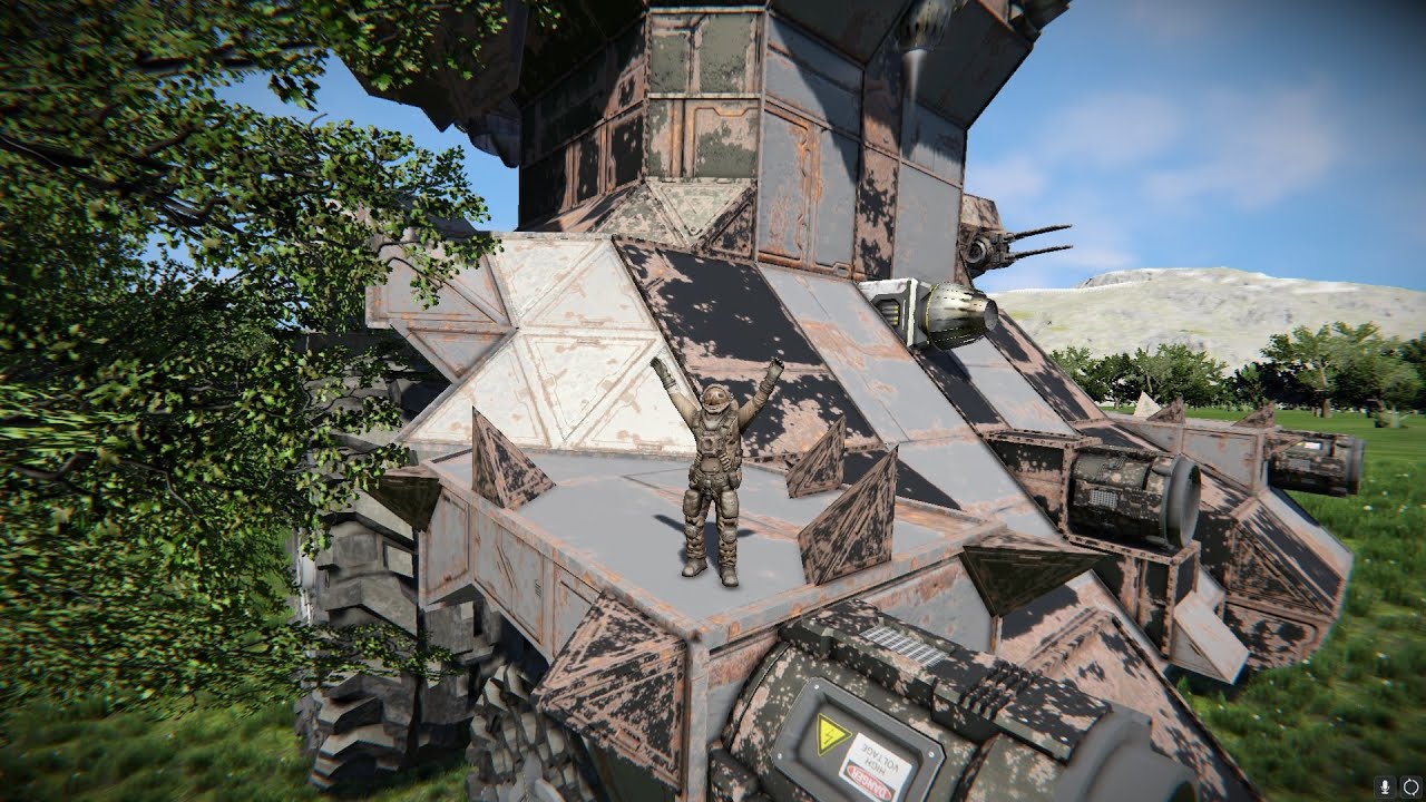 Space Engineers Mad Max Guntank Gundam. - YouTube