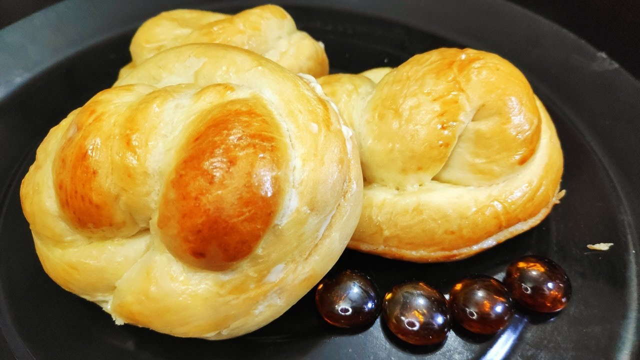 Butter Bun Recipe/Eggless Butter Bun/ঘরে তৈরি দোকানের স্বাদের বাটার বান ...