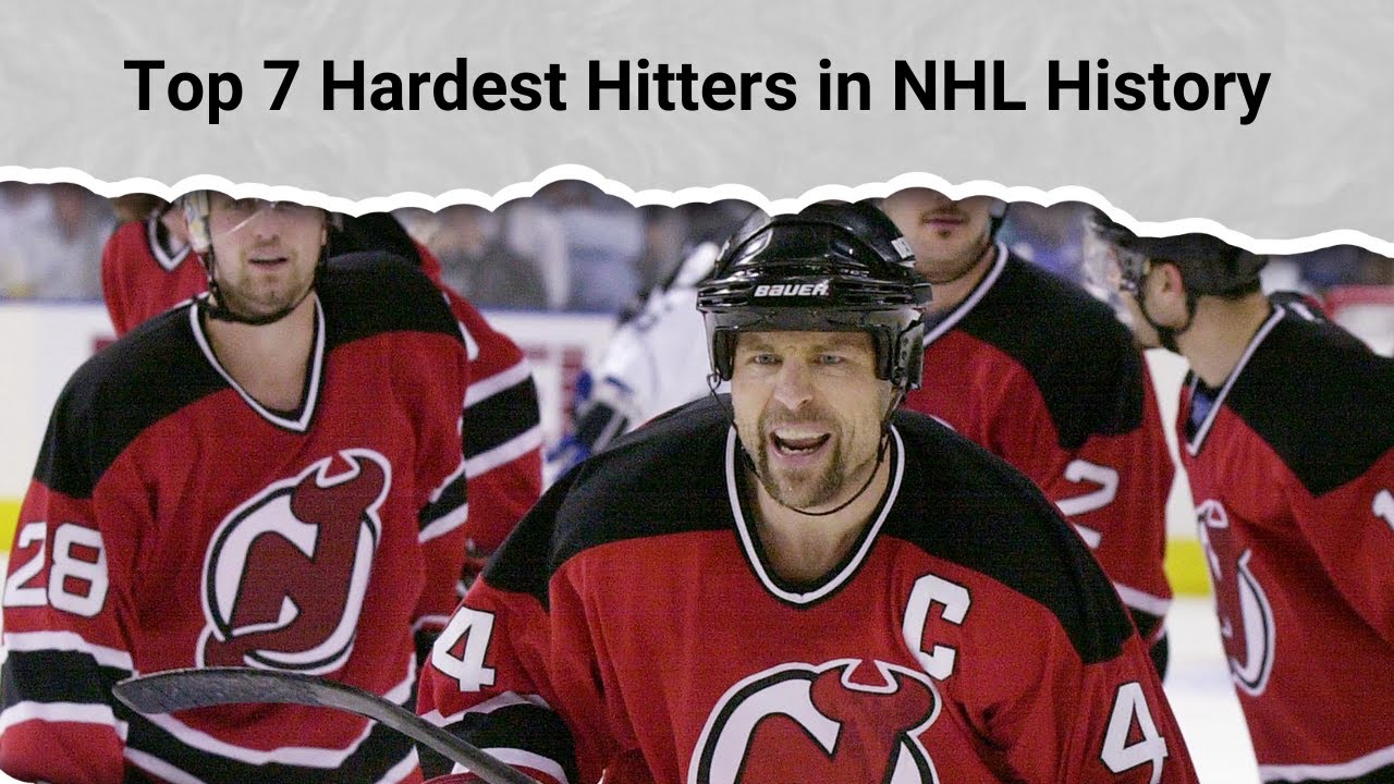 Top 7 Hardest Hitters in NHL History - YouTube