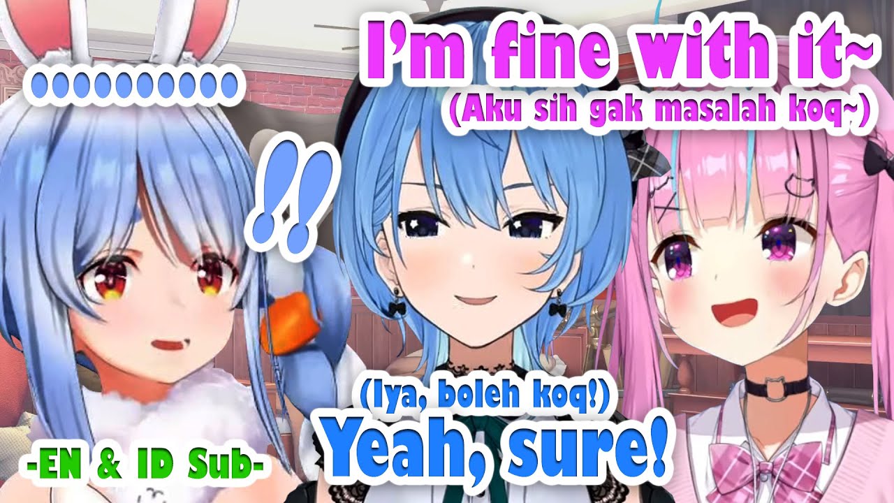 Pekora Wants to Make Suisei & Aqua Feel Disgusted With This, But Got ...