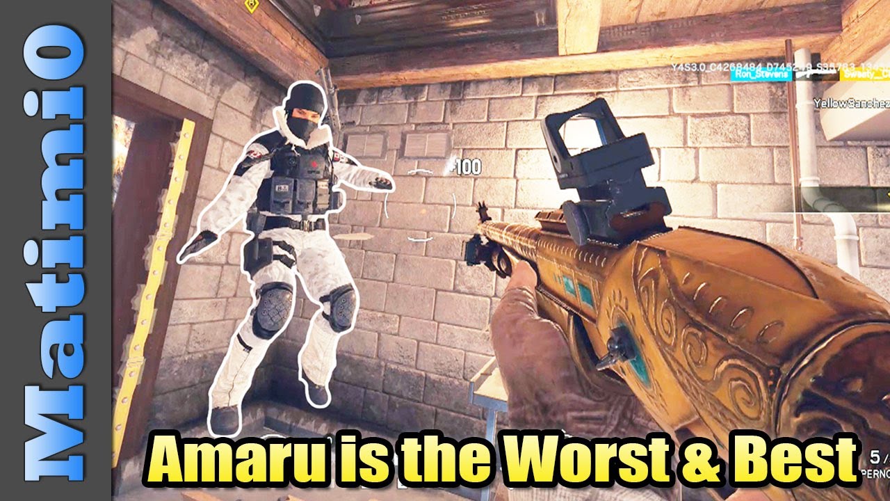 Amaru is the Best & Worst Operator - Rainbow Six Siege - YouTube