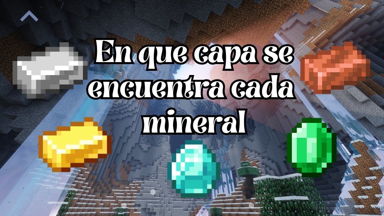Capas de Minerales Minecraft 1.21 Bedrock Ponlo Aprueba diamante ...