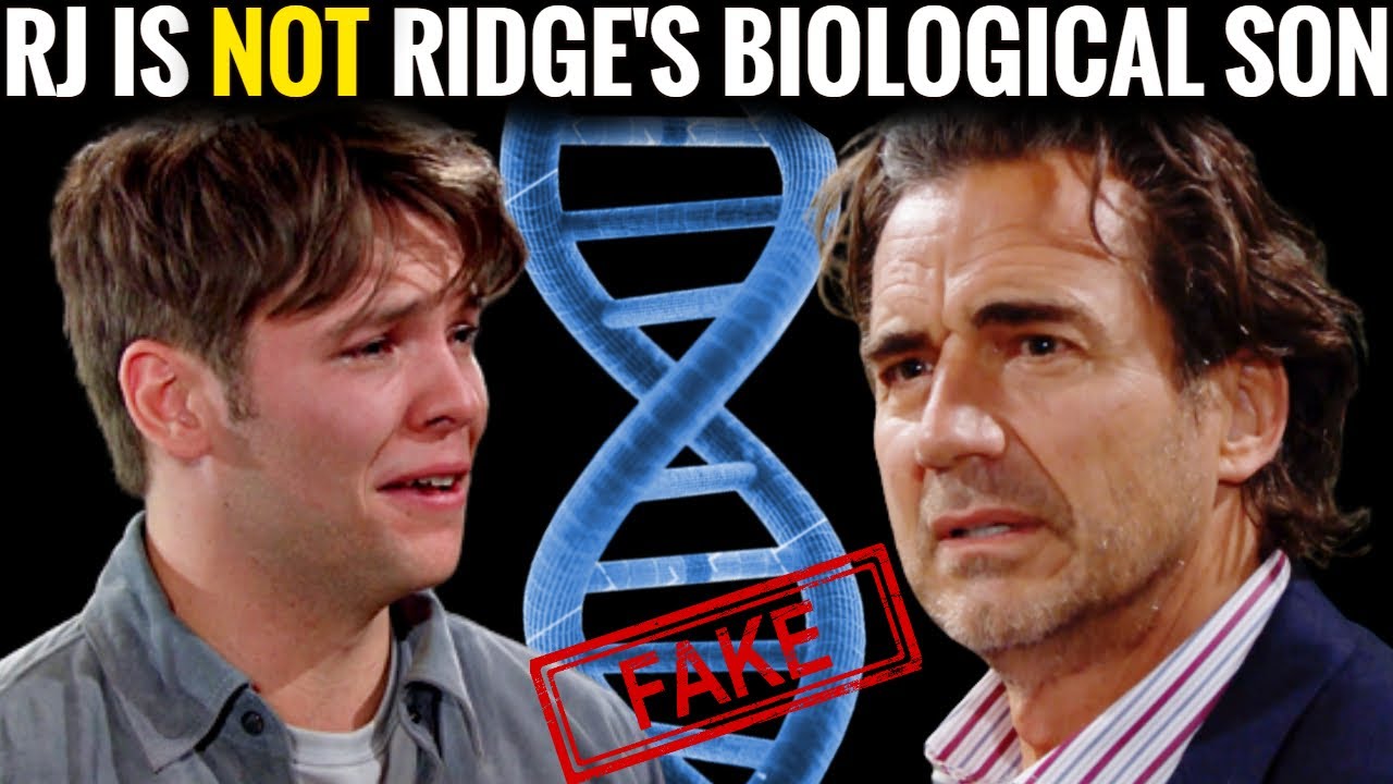 OMG Big Shocker - RJ is not Ridge's biological son CBS The Bold and the ...