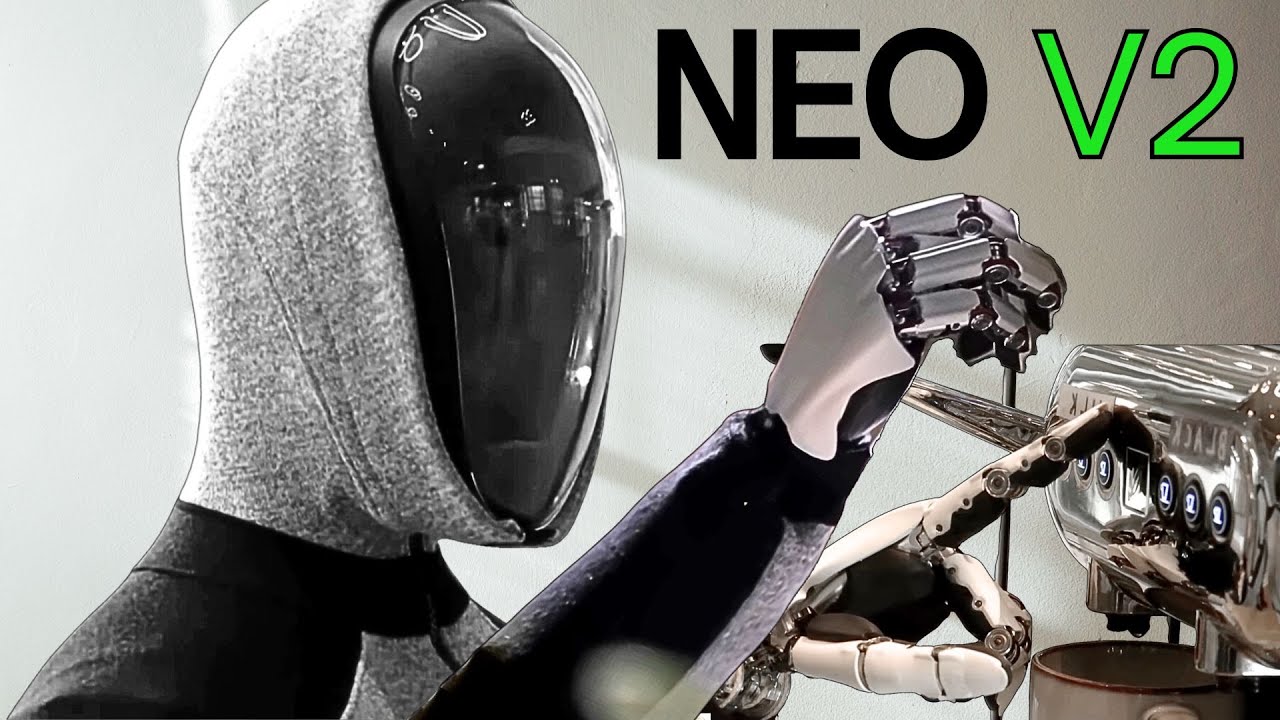 New OpenAI NEO Humanoid Robot Demos New Autonomous 55 Axes AI (GENIE 2 ...