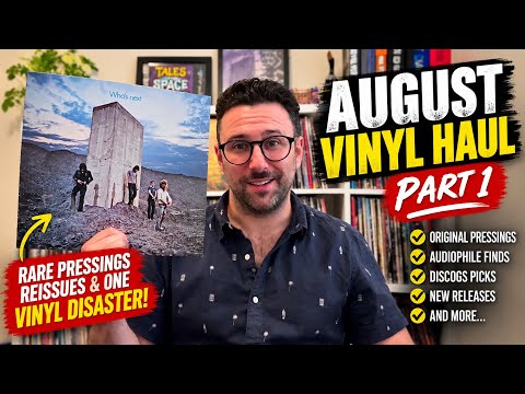 HUGE August Vinyl Pick Ups Part One - 1st UK Pressings and Discogs Finds