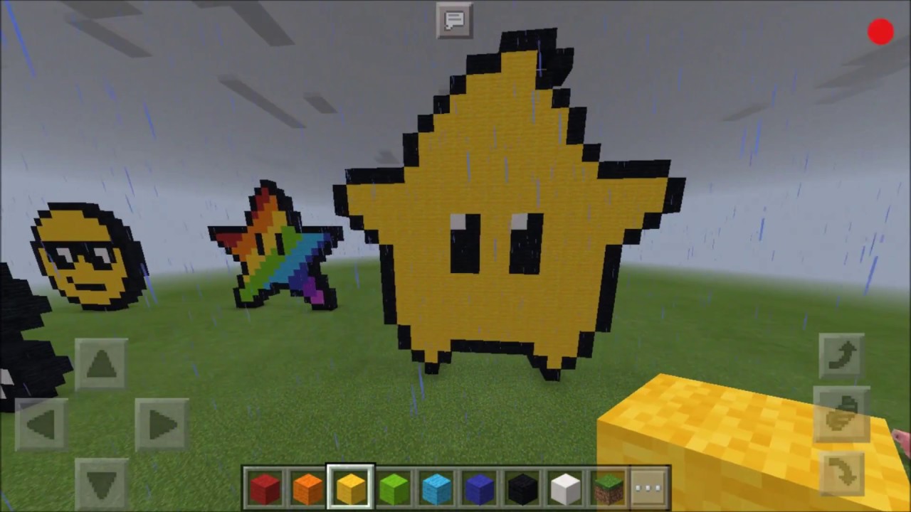 Minecraft Pixel Art - Luma - YouTube