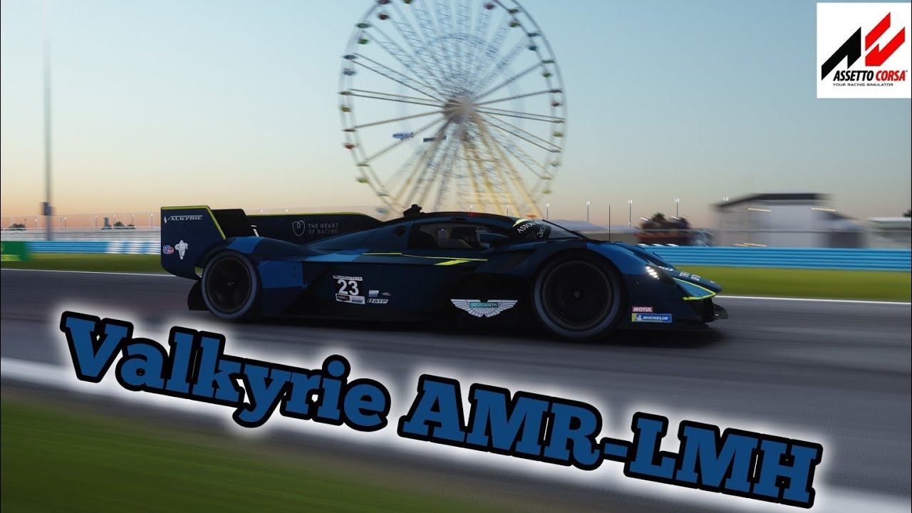 Aston Martin Valkyrie AMR-LMH | 24 Hours of Daytona | Assetto Corsa [4K ...