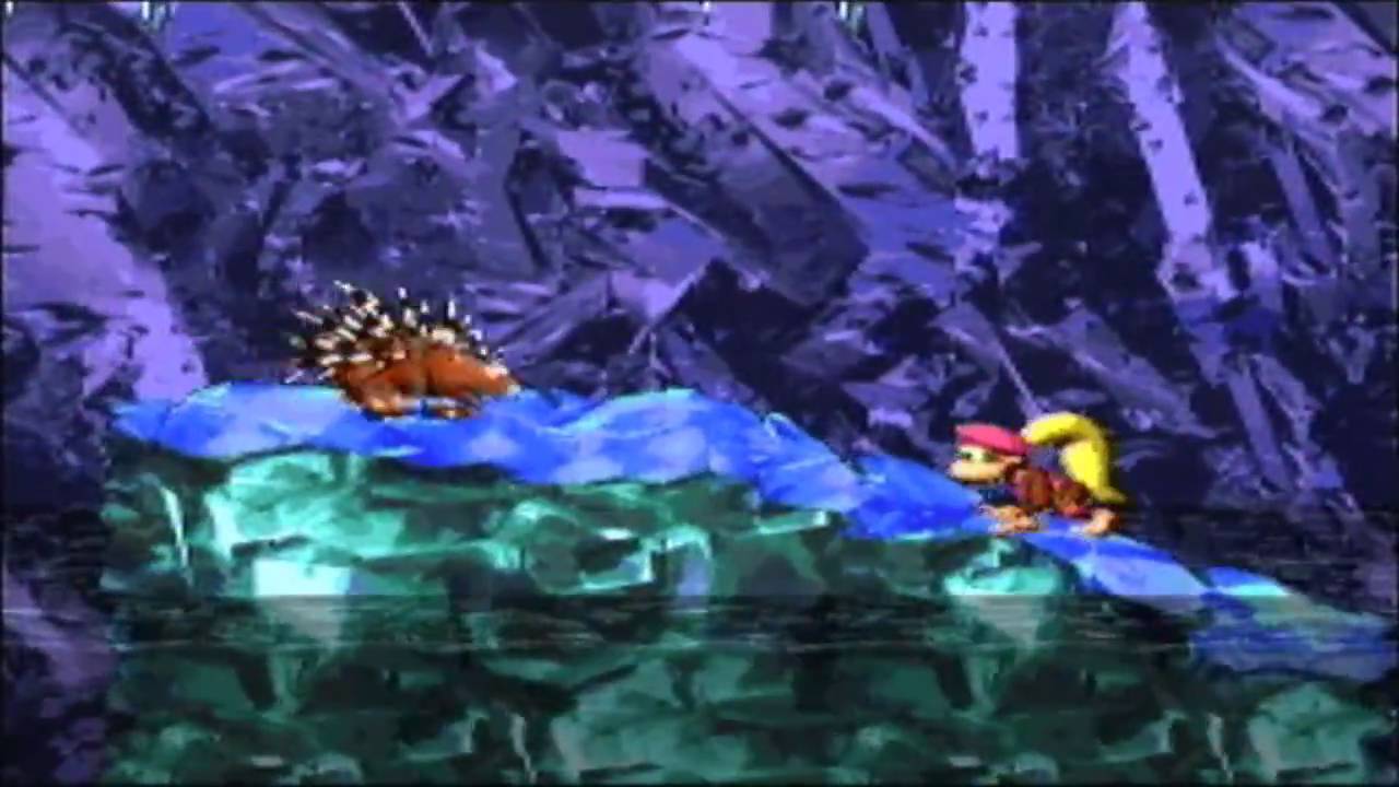 Donkey Kong Country 2 (SNES) ~ Clappers Cavern [wiipals.net] 720p HD ...