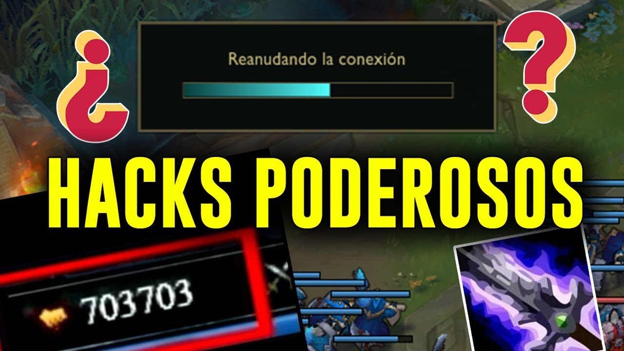 LOS 6 HACKS MAS PODEROSOS Y DESTRUCTIVOS QUE HAN INVADIDO LEAGUE OF ...